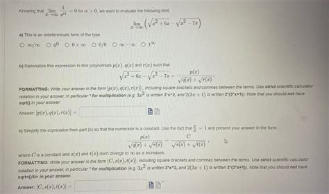 Answered Formatting Write Your Answer In The Bartleby