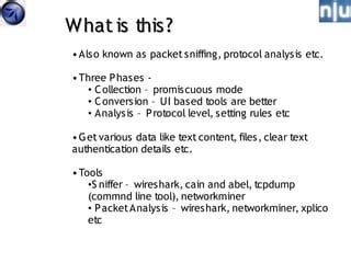 Network Forensic Packet Analysis Using Wireshark PPT