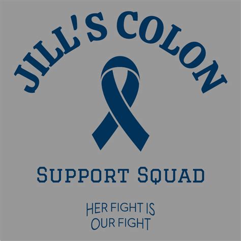Jills Colon Cancer Fight Custom Ink Fundraising