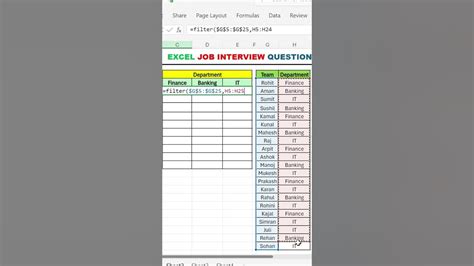 Excel Tips Excel Tips You Must Know To Ace Your Job Interview