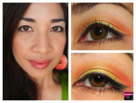 Halloween Wearable Makeup Candy Corn Inspired Thefabzilla