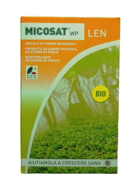 MICOSAT WP LEN INOCULO DI FUNGHI MICORRIZICI IN CONF DA GRAMMI Zambonin Agricoltura