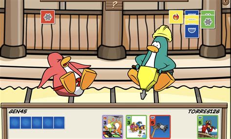 Cp Rewritten Card Jitsu Returns With A New Party Club Penguin Mountains