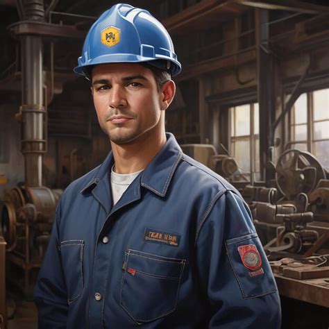 Generative Ai Illustration Of A Industry Maintenance Engineer Woman On Site Premium Ai