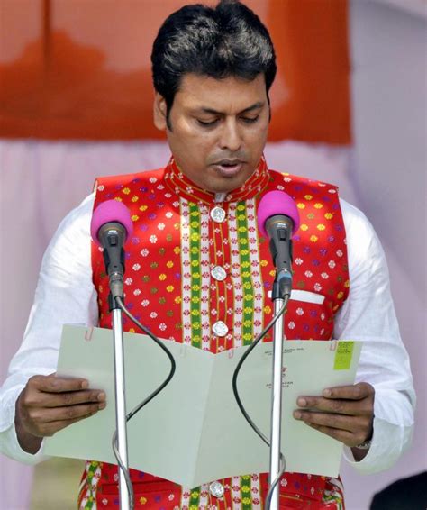 Biplab Deb Takes Oath As Tripura CM Modi Assures All Help To The State