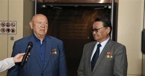 Ж Гүррагчаа В А Жанибеков нар Чингис хаан музейд зочиллоо