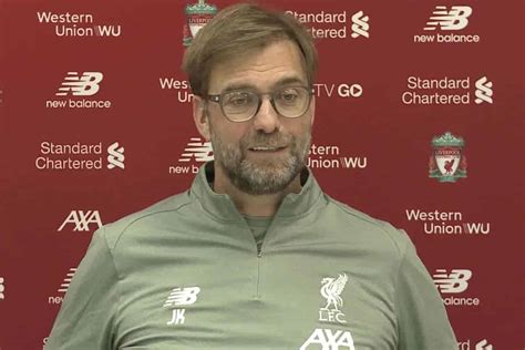 Watch Jurgen Klopps Pre Match Press Conference Liverpool Vs