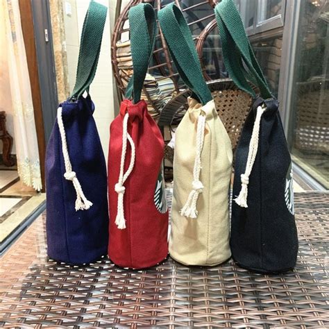 리뷰 스타벅스 캔버스 텀블러백 에코백 미니손가방 데일리 미니가방 Bags Eco Bag Starbucks Tumbler