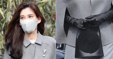 이부진 하객룩 명품인줄손에 든 가방 의외의 가격