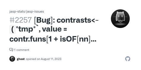 Bug Contrasts
