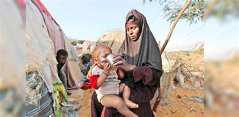 ဆိုမာလီယာနိုင်ငံ၌ ပြင်းထန်အာဟာရ ချို့တဲ့သူကလေးငယ် ငါးသိန်းအထိမြင့်တက်လာ