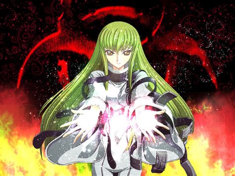 Cc Code Geass Green Hair Yellow Eyes