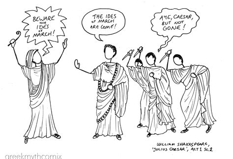 Beware The Ides Of March Greek Myth Comix