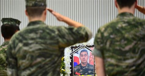 故 채수근 상병 순직 관련 軍 해병대 ‘윗선 개입 의혹국방장관 결재 번복