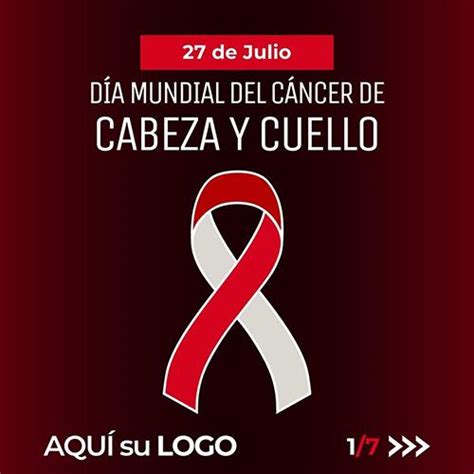 JULIO DÍA MUNDIAL DEL CÁNCER DE CABEZA Y CUELLO Farmacanva