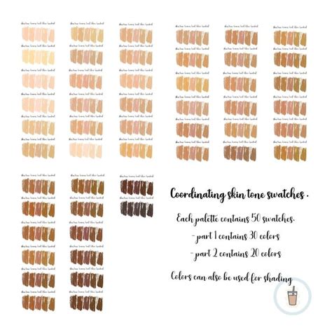 Skin Tones And Undertones Procreate Bundle