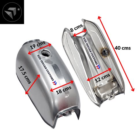 6l Honda Benly Cd70 Gas Fuel Tank Red Indian Customs