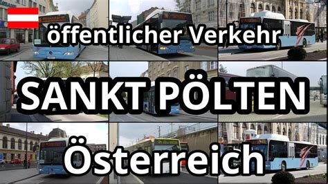 Sankt Pölten Österreich öffentlicher Verkehr YouTube