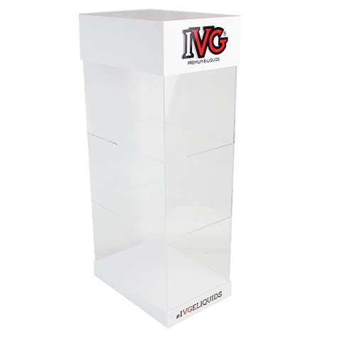 Factory Price 3 Tier Acrylic Large Display Case Lucite Display Cabinet For Storage