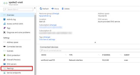 Tip 182 Use VNET Peering To Connect Existing VNETs Azure Tips And