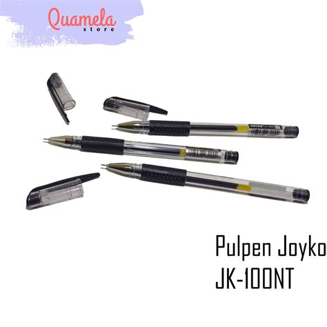 Mata Joyko Gel Pen Jk 100nt Ballpoint Pen 0 5mm Needle Eye Ballpoint Pen Shopee Malaysia