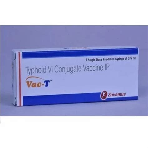 Typhoid Vi Conjugate Vaccine Ip At ₹ 233piece Typhoid Vaccine In