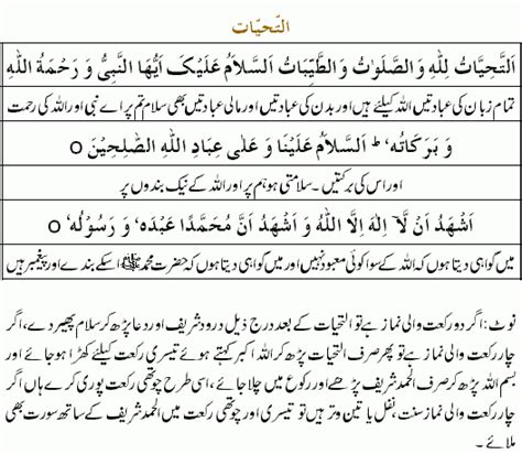Namaz Parhnay Ka Tareeqa In Urdu