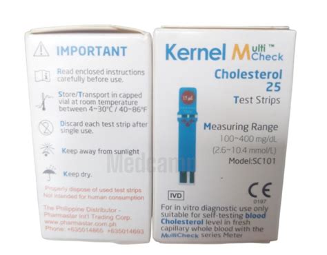 Strips Kernel Multi Check 3 In 1 Cholesterol Uric Glucose Lazada Ph