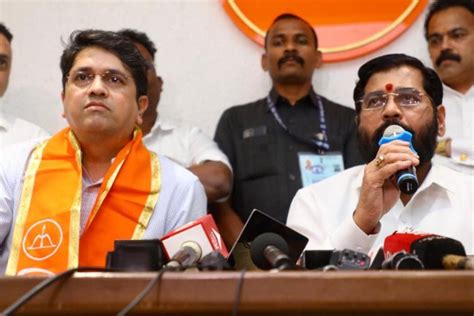 Son Of Sena Leader Subhash Desai Boards Shinde Express Desai Says It
