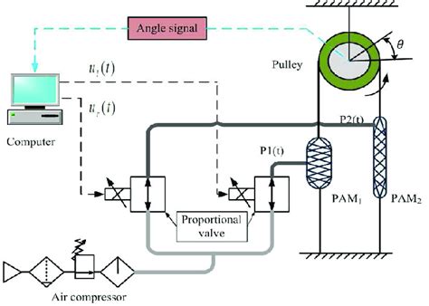 the control structure of pam actuated device download scientific diagram