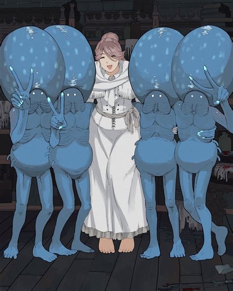Iosefka Celestial Emissary And Small Celestial Emissary Bloodborne Drawn By Giganticbuddha