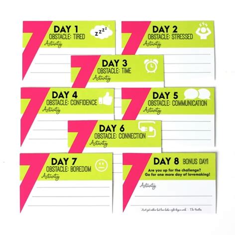7 Day Sex Challenge The Dating Divas