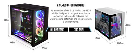 Lian Li O Dmini Snow White White Secc Aluminum Tempered Glass Atx Mirco Atx Mini Itx