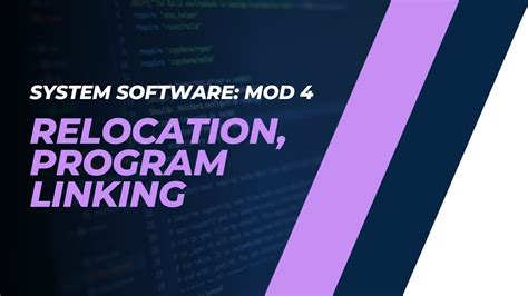 Machine Dependent Loader Relocation Program Linking Cst305 Ss Module 4ktu Anna Thomas