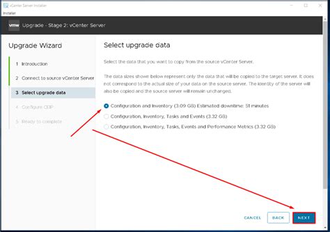 VMware upgrader vCenter VCSA 7 x vers 8 étape par étape Blog de