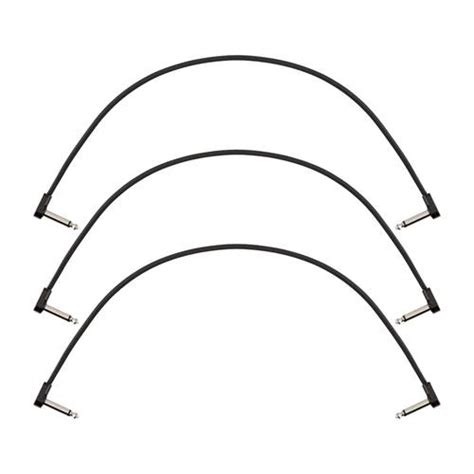 Fender Blockchain 16 Inch Patch Cable 3 Pack Angleangle Guitarguitar