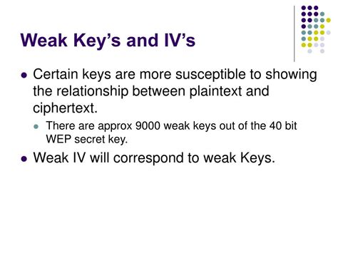 ppt wep protocol weaknesses and vulnerabilities powerpoint