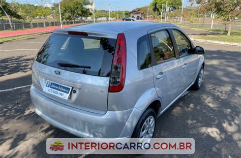 Ford Fiesta Hatch 1 6 Rocam Hatch 8v Flex 4p Manual Prata Flex 2013