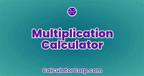 Multiplication Calculator