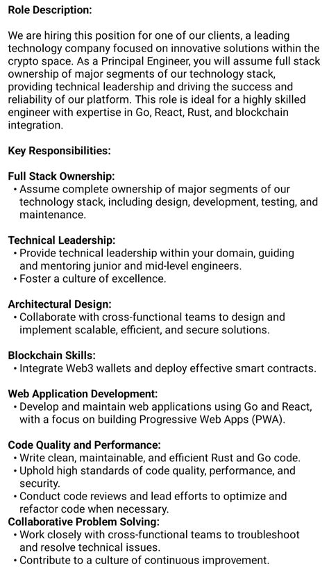Afaf Abid On Linkedin Forclient Principlesoftwareengineer Crypto