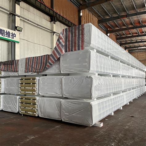 Pns 50mm 75mm Thermal Insulation Fireproof Polyurethane Sealed Rock