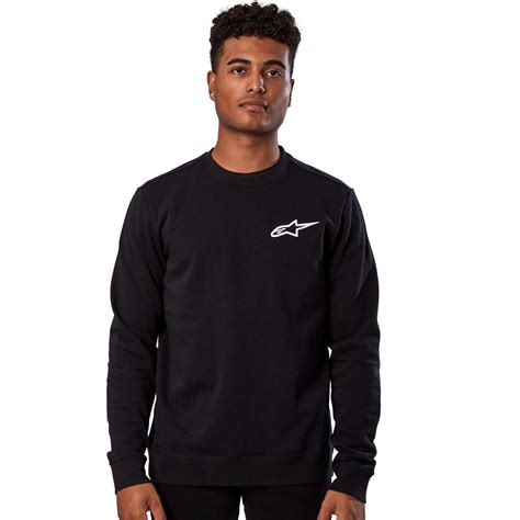 Alpinestars Ageless Chest Crew Fleece Black