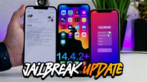 ios 14 4 2 jailbreak status unc0ver taurine checkra1n ios 14