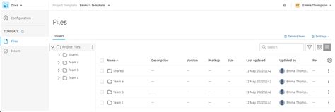 Configure Project Templates For Design Collaboration