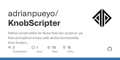 Github Adrianpueyoknobscripter Python Script Editor For Nuke That Can Script On Py Files