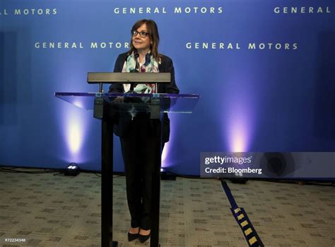 Mary Barra Chairman And Chief Executive Officer Of General Motors