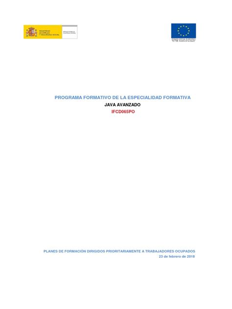 Java Avanzado Pdf Java Lenguaje De Programación Salón De Clases