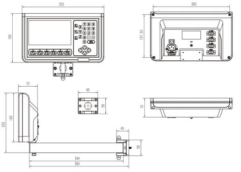 DRO Digital Readout DRO Display Ditron