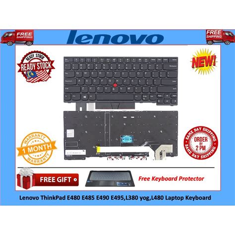 🇲🇾🎁 Free T 🎁lenovo Thinkpad E480 E485 E490 E495 L380 L390 L480 R480