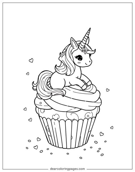 Cupcake Coloring Pages 27 Free Printable Coloring Pages